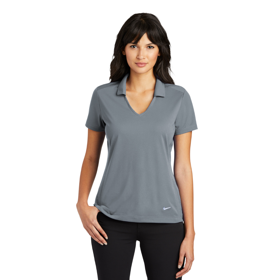 Nike Ladies Dri-FIT Vertical Mesh Polo – Lacks Gear