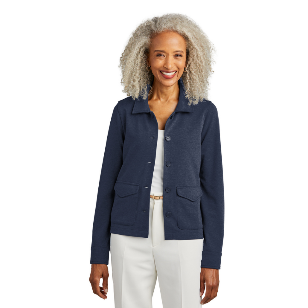 Brooks Brothers® Women’s Mid-Layer Stretch Button Jacket – Lacks Gear
