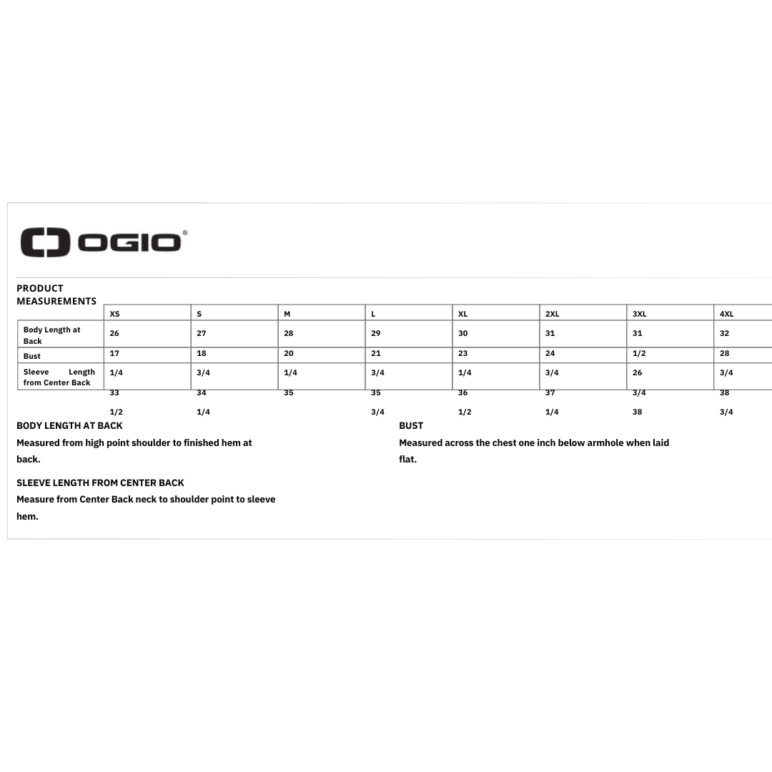OGIO® Motion 1/4-Zip – Lacks Gear